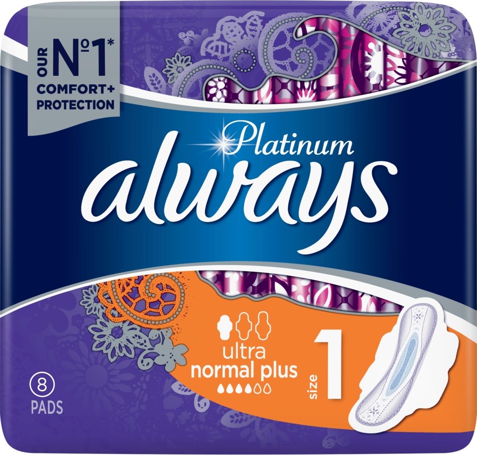 Always Platinum Ultra Normal Plus 1 od 48 Kč - Zbozi.cz