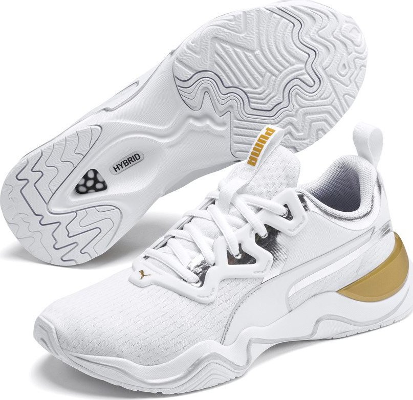 PUMA Zone XT Metal White/Metallic Gold - Zbozi.cz