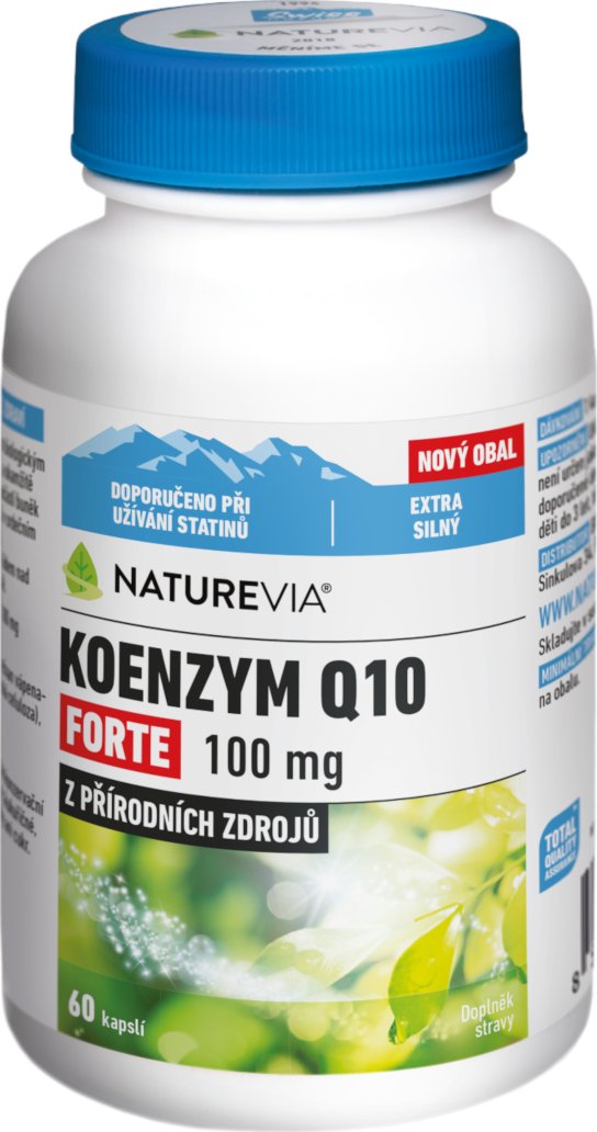 Swiss NatureVia Koenzym Q10 Forte 100 mg - Zbozi.cz