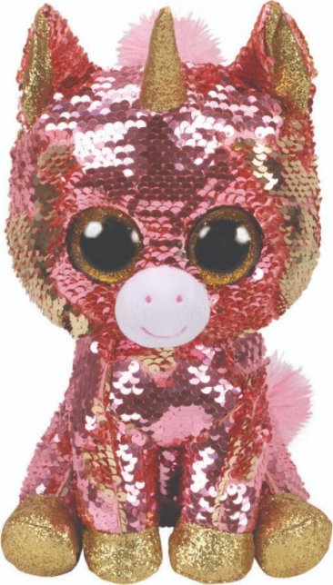 Ty Beanie Boos Flippables jednorožec Sunset 24 cm růžový - Zbozi.cz