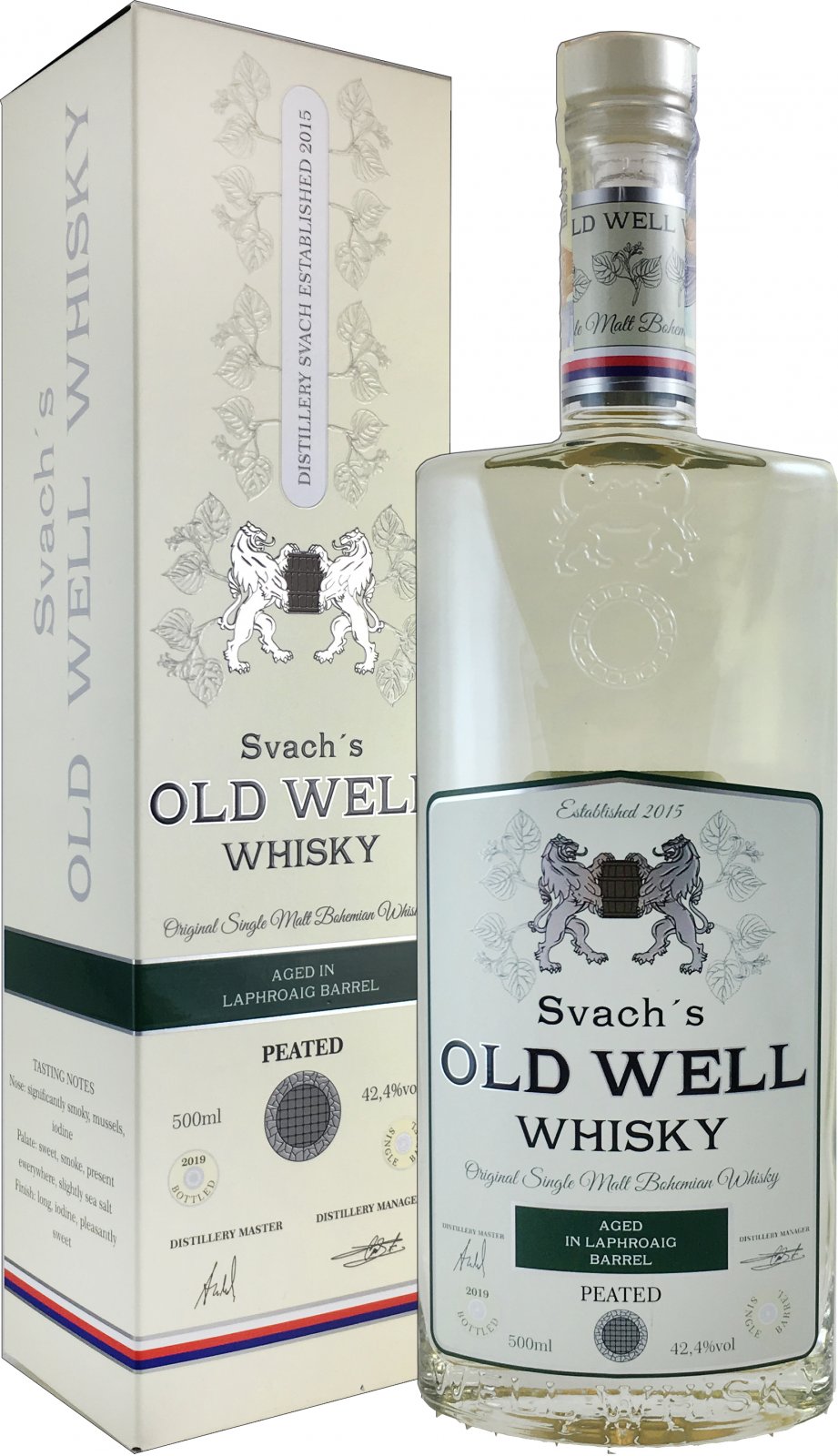 Svach Old Well Whisky Laphroaig 42,4 % 0,5 l - Zbozi.cz