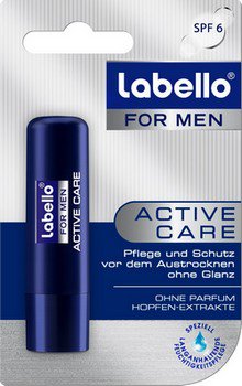 Beiersdorf Labello balzám na rty pro muže 4,8g od 66 Kč - Zbozi.cz