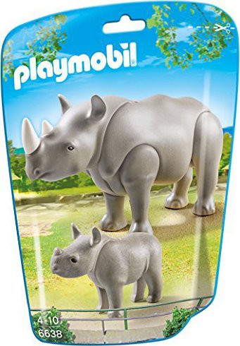 Recenze Playmobil 6638 Nosorožec s mládětem - Zbozi.cz