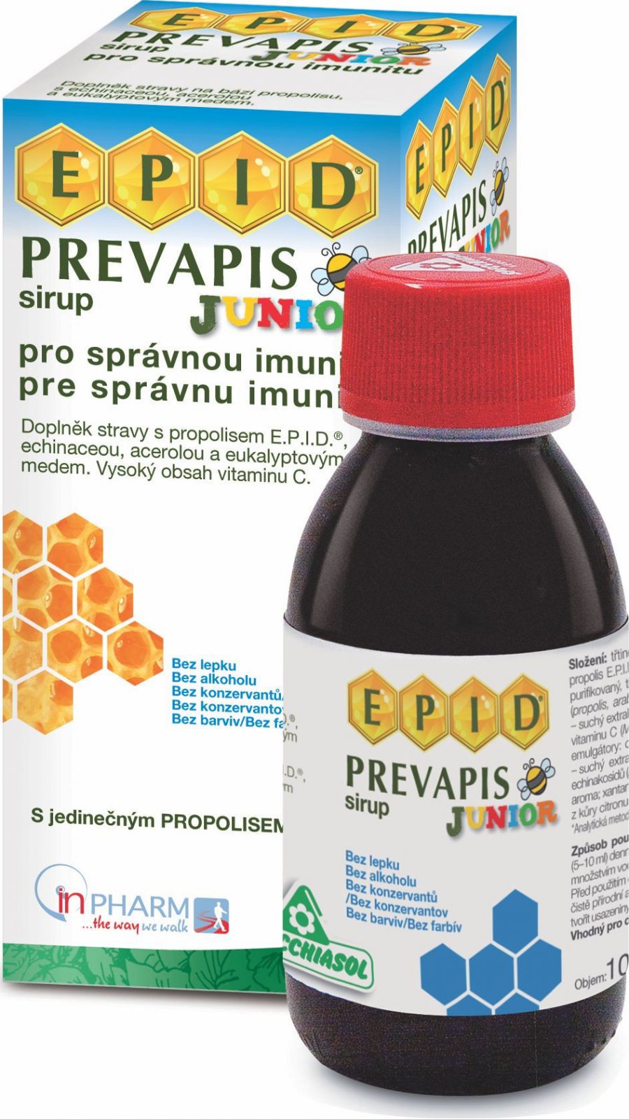 inPharm Prevapis Junior sirup 100 ml - Zbozi.cz