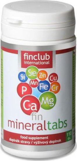 Finclub fin Mineraltabs 110 tbl. od 374 Kč - Zbozi.cz