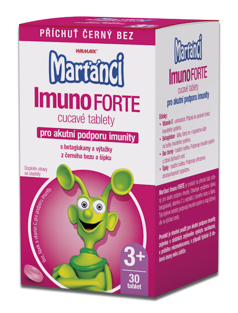 Walmark Marťánci ImunoForte 30 tbl. - Zbozi.cz