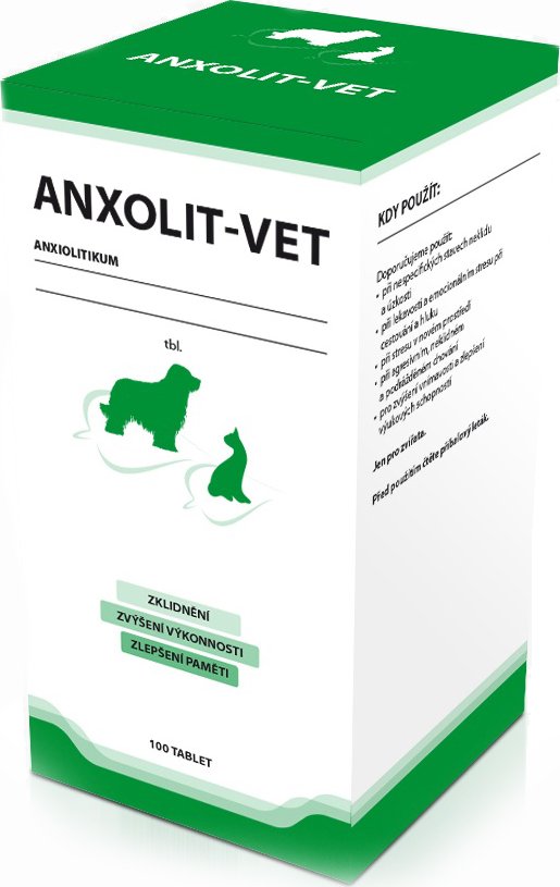 Univit Anxolit-Vet tbl. 100 od 420 Kč - Zbozi.cz