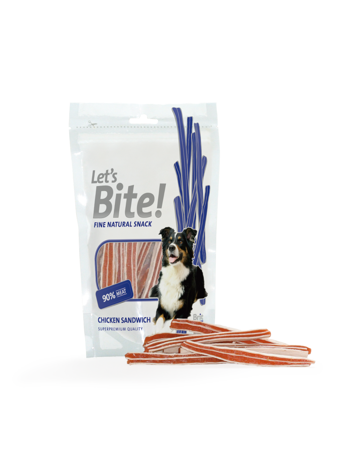 Brit Let's Bite Dog Chicken Sandwich - Zbozi.cz