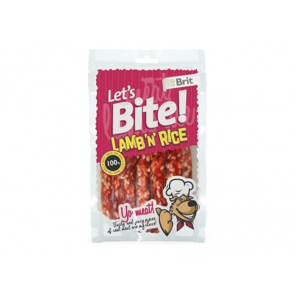 Brit Let's Bite Lamb'n'Rice 105 g - Zbozi.cz