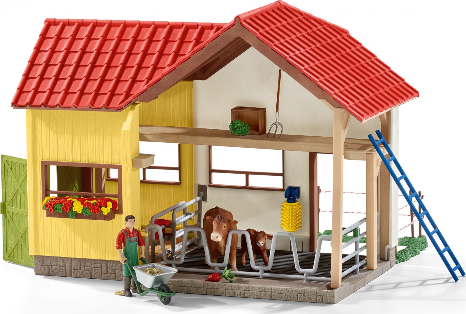 Schleich 42334 Stodola se zvířátky a příslušenstvím - Zbozi.cz