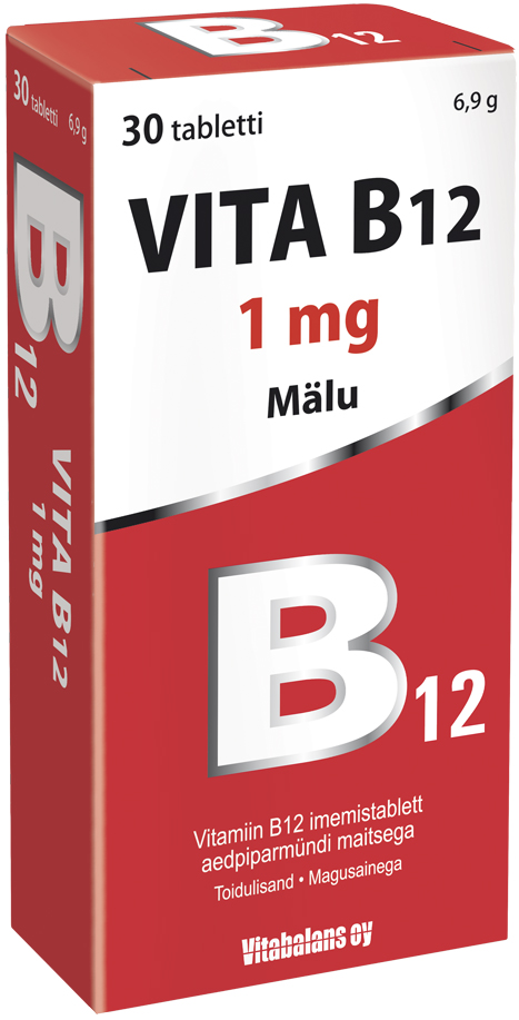 Vitabalans Vita B12 1 mg od 99 Kč - Zbozi.cz