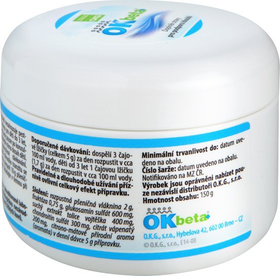 OKG OK Beta+ 150 g od 1 020 Kč - Zbozi.cz