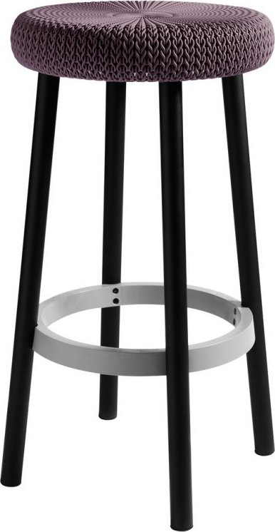 Keter Cozy Bar Stool fialová - Zbozi.cz