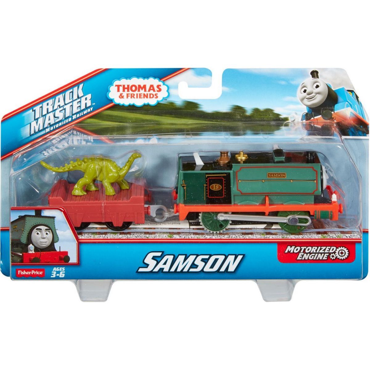 Fisher Price Motorizovaná mašinka Samson - Zbozi.cz