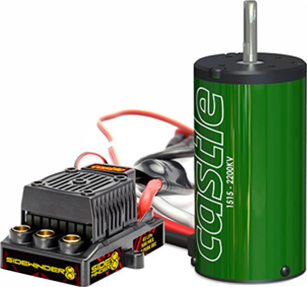 Castle Creations 1515B 2200kv motor + Sidewinder 8 regulátor - Zbozi.cz