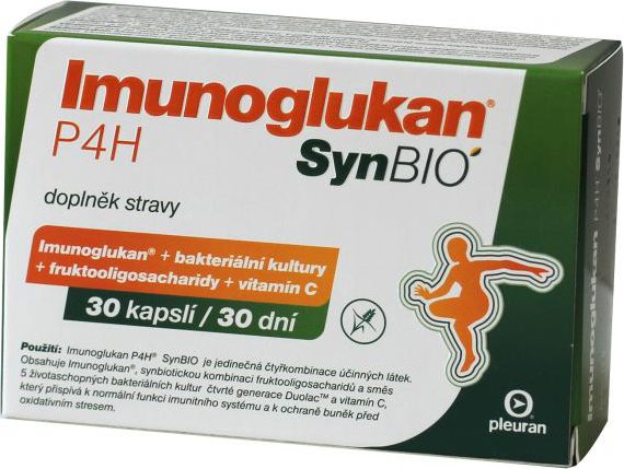 Pleuran Imunoglukan SynBio 30 cps. - Zbozi.cz