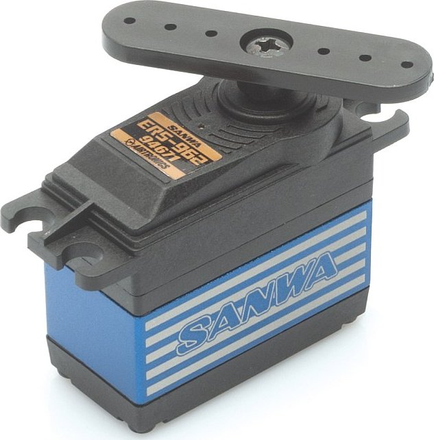 Sanwa ERS-962 Digital Hi Volt servo S107A54081A - Zbozi.cz