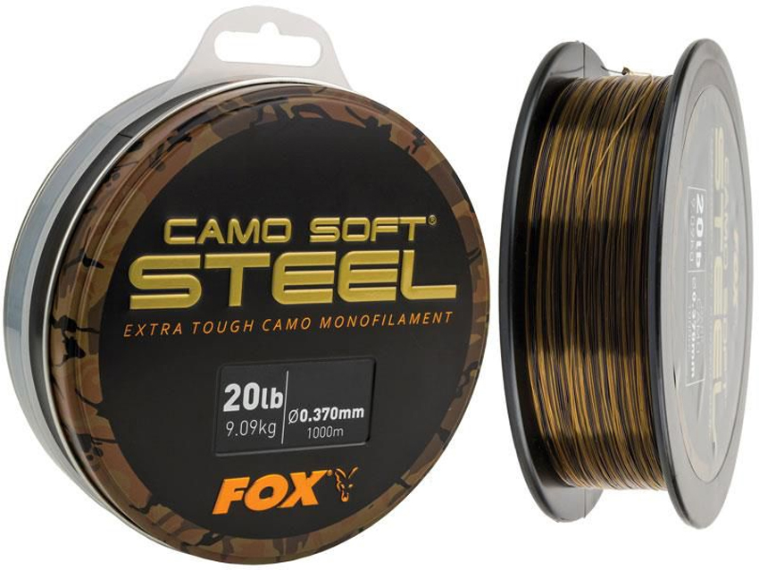 Fox Camo Soft Steel 1000 m 0,370 mm 20 lb - Zbozi.cz