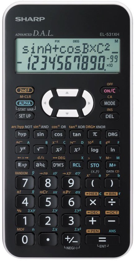 Sharp EL-531XHWHC bílá od 519 Kč - Zbozi.cz