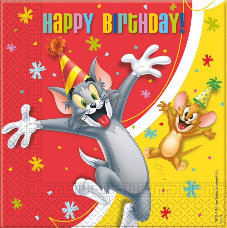 PROCOS Papírové party ubrousky dětské 33 x 33 cm 20 ks - Zbozi.cz