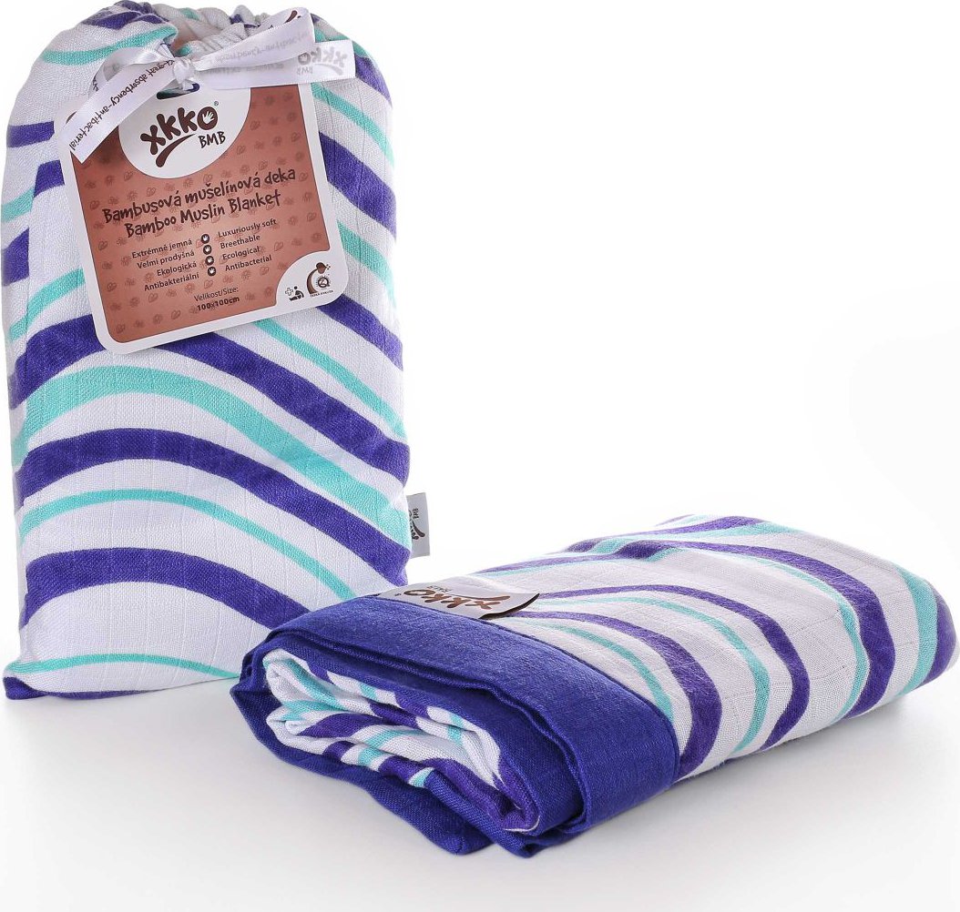 Kikko XXKO BMB Bambusová mušelínová deka 100 x 100 cm od 729 Kč - Zbozi.cz