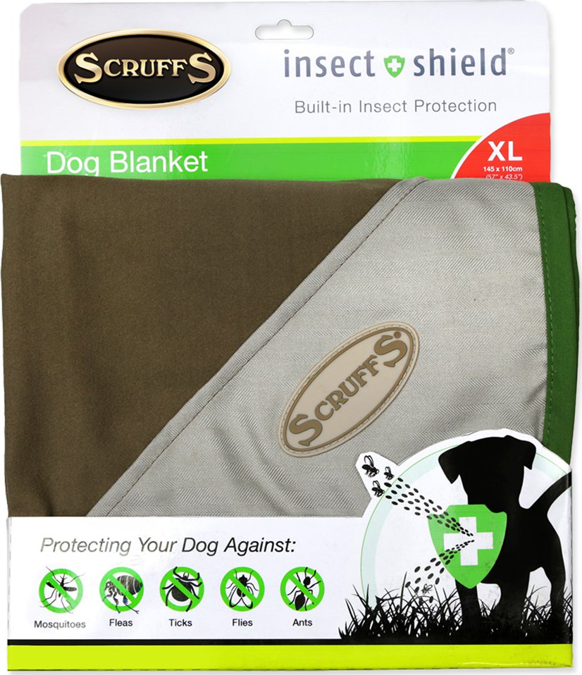Scruffs Insect Shield Blanket 145 cm hnědá od 999 Kč - Zbozi.cz