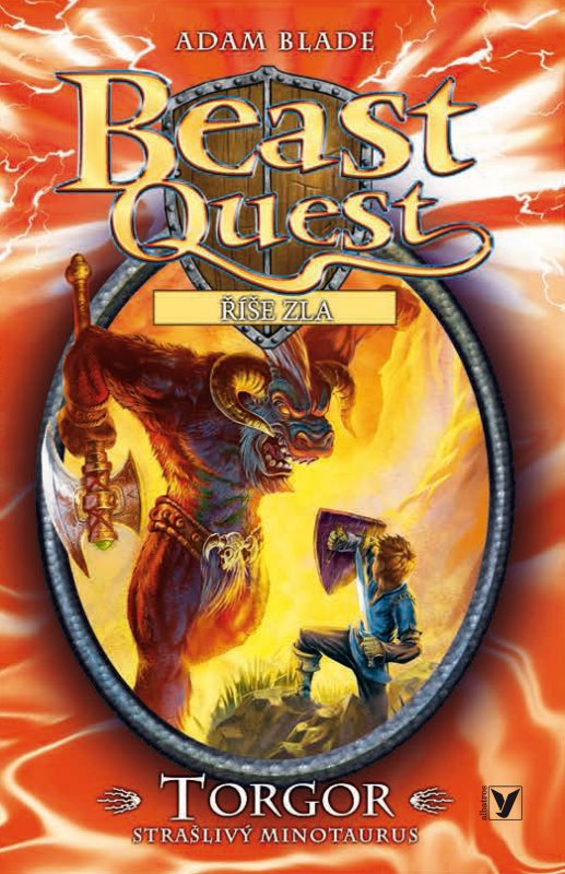 Beast Quest 13: Torgor strašlivý minotaurus - Adam Blade od 104 Kč ...