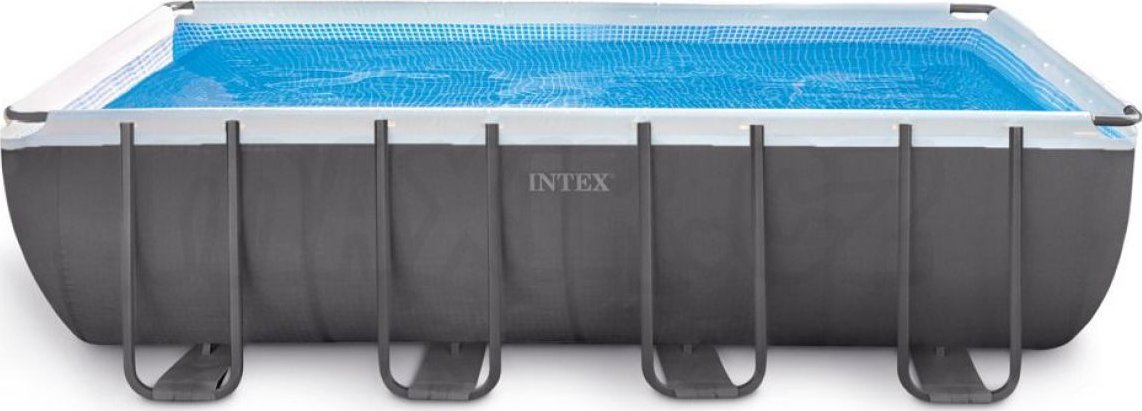 Foto Bazén Intex Ultra Quadra Frame Pool 5,49 x 2,74 x 1,32 m + písková ... Foto Bazén Intex Ultra Quadra Frame Pool 5,49 x 2,74 x 1,32 m + písková ...