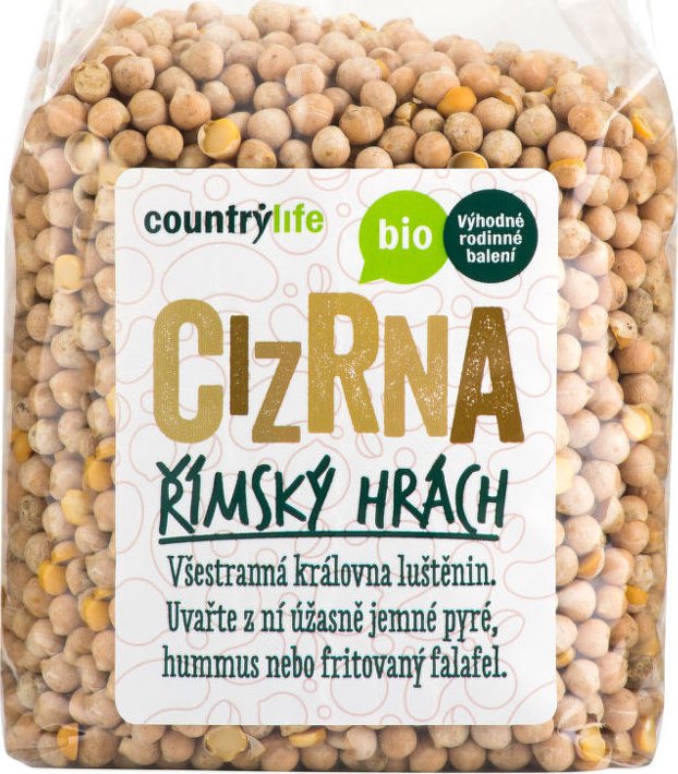 Country Life Cizrna Římský hrách Bio 1 kg od 119 Kč - Zbozi.cz