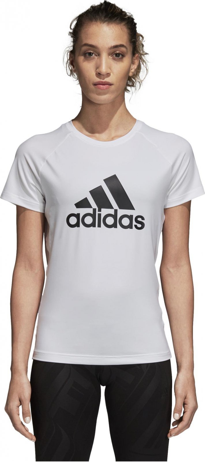 Adidas D2m Logo Tee bílé - Zbozi.cz