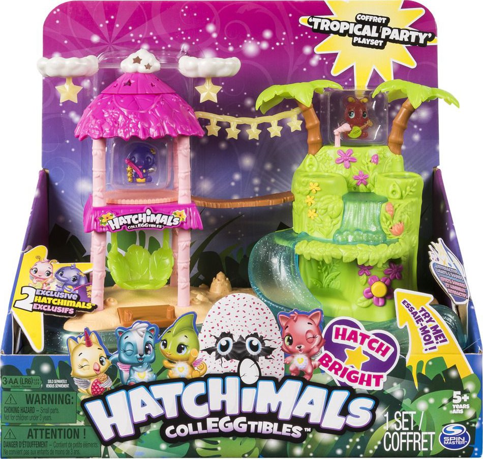 Spin Master Hatchimals Tropická párty hrací set - Zbozi.cz