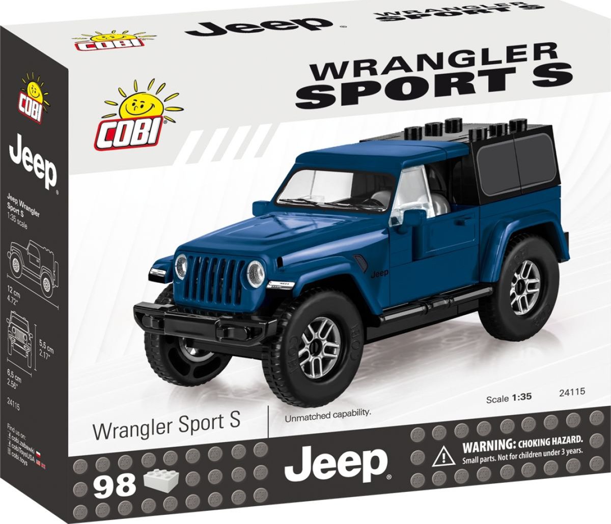 COBI Jeep 24115 Wrangler Sport S - Zbozi.cz