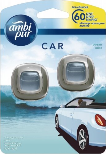 Ambi Pur Car Ocean 2 ks od 107 Kč - Zbozi.cz