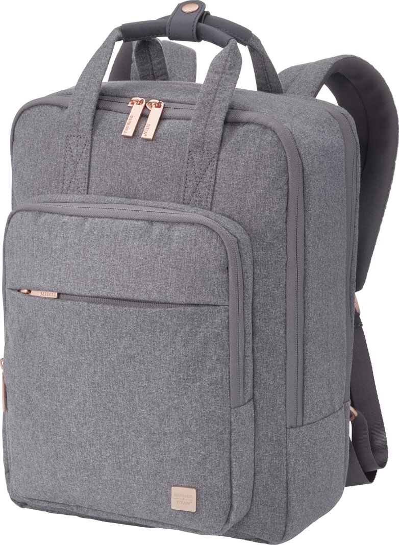 TITAN Bags Barbara Backpack 14" šedý - Zbozi.cz