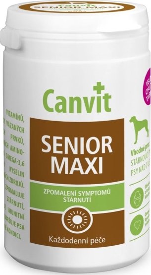 Canvit Senior Maxi 230 g od 255 Kč - Zbozi.cz