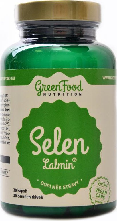 Green Food Nutrition Selen Lalmin 30 cps. - Zbozi.cz
