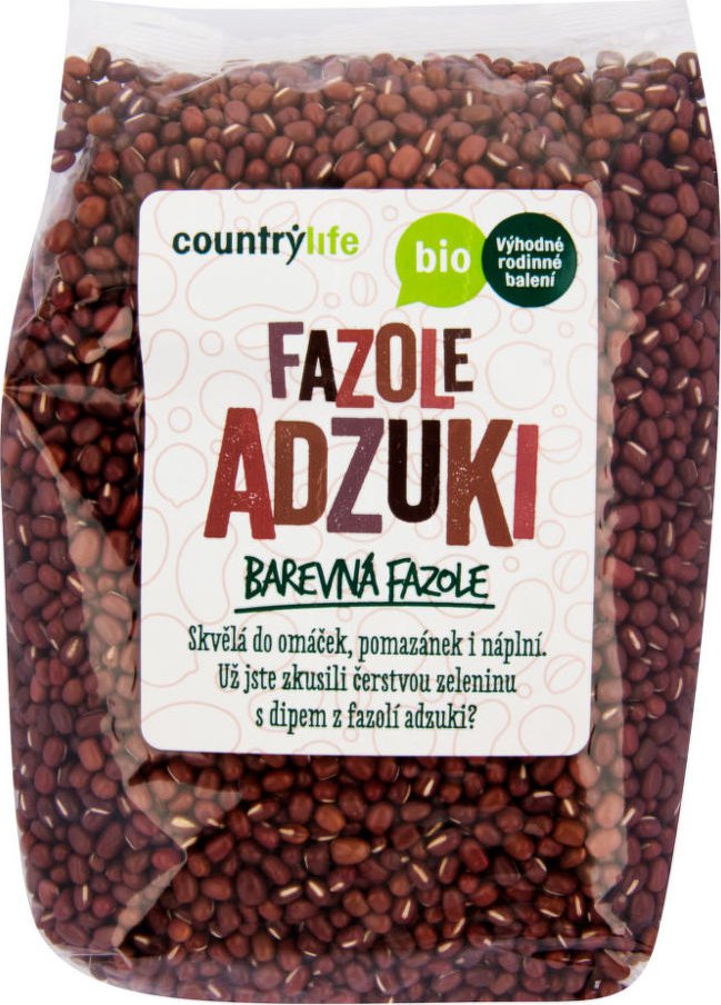 Country Life Fazole Adzuki Bio 1 kg od 109 Kč - Zbozi.cz