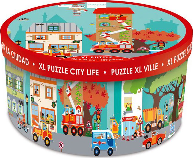 Scratch Podlahové puzzle Město 36 dílků od 541 Kč - Zbozi.cz