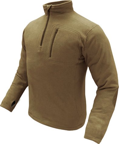 Condor Outdoor Condor 1/4 zip fleece tan L - Zbozi.cz