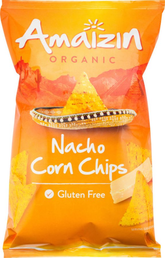 Amaizin Nacho Corn Chips Bio 150 g od 68 Kč - Zbozi.cz