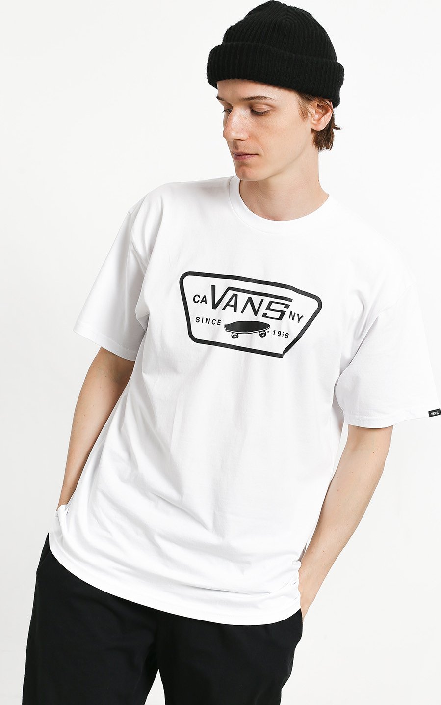 VANS Full Patch White/Black od 429 Kč - Zbozi.cz