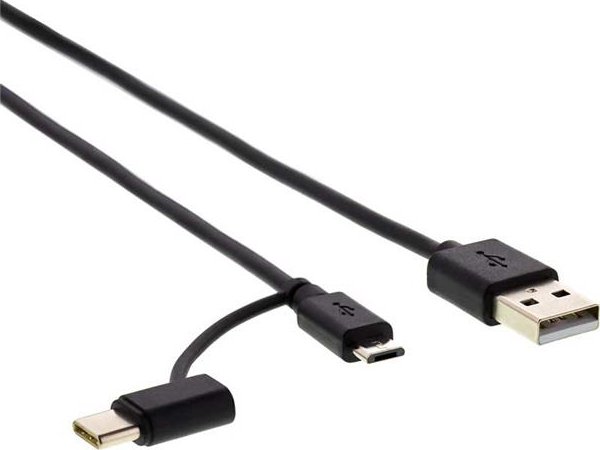 Sencor USB 2.0 A/M-Micro B/C 1,5 m od 170 Kč - Zbozi.cz