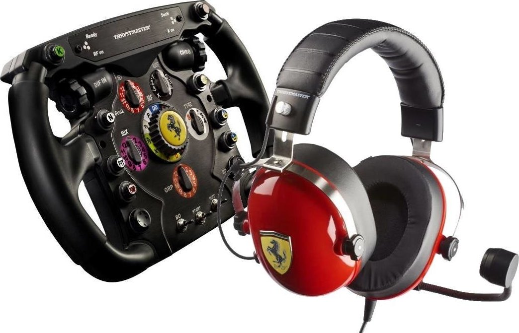 Thrustmaster Ferrari F1 Wheel + Thrustmaster T.Racing Scuderia Ferrari ...