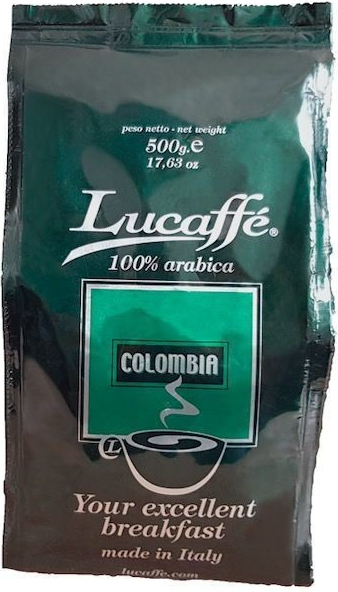 Lucaffé Columbia zrnková 500 g od 499 Kč - Zbozi.cz