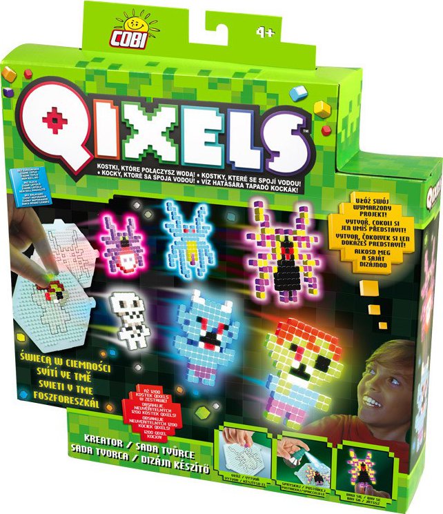 Cobi Qixels Sada tvůrce svítící ve tmě - Zbozi.cz