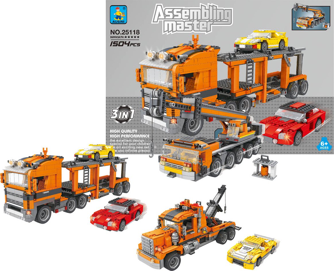 Ausini 3 v 1 auta mega sada - Zbozi.cz