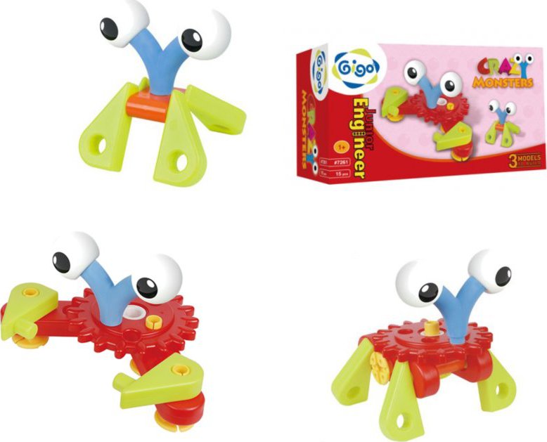 Gigo Junior Engineer - Crazy Monsters od 136 Kč - Zbozi.cz