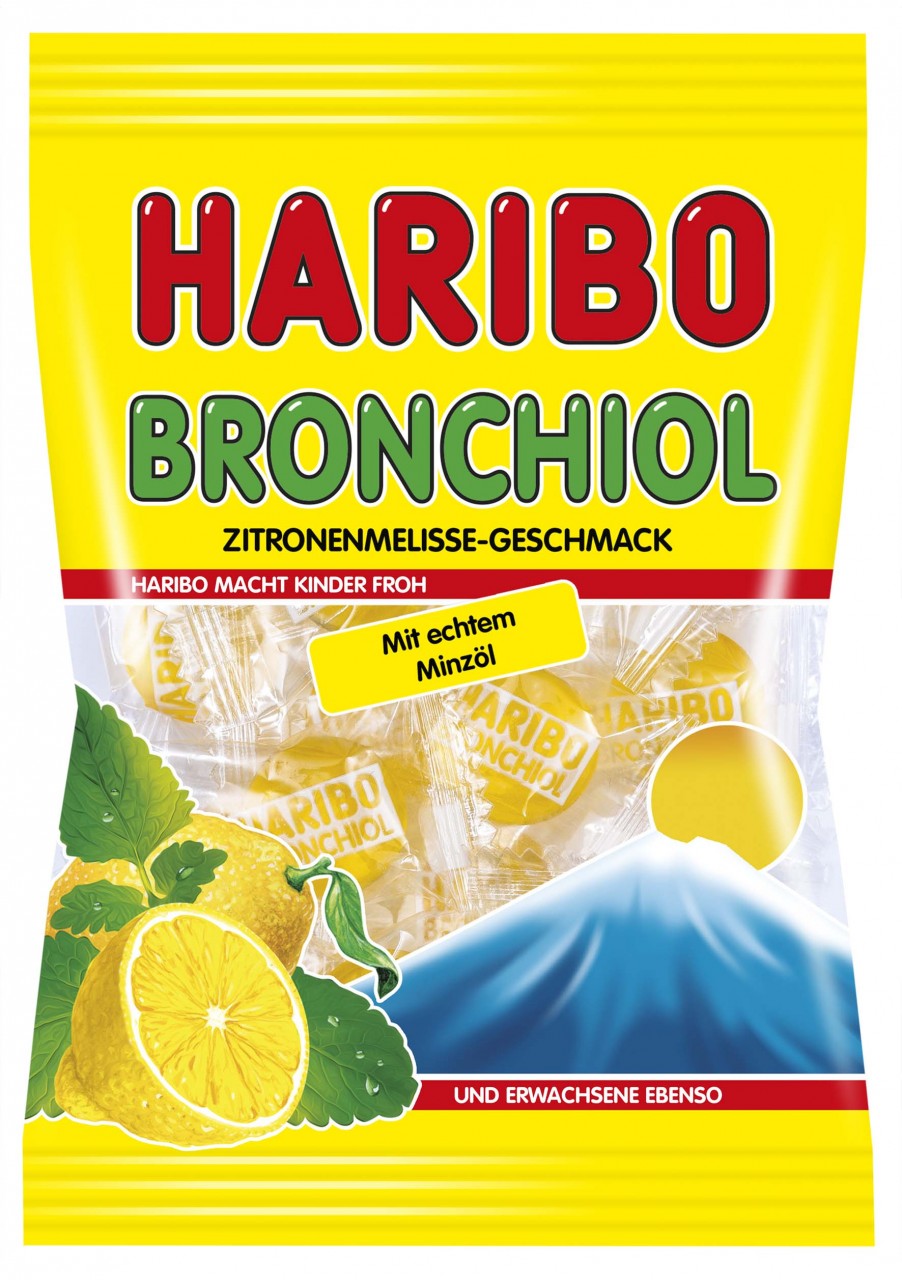 Haribo Bronchiol citron/máta 100 g - Zbozi.cz