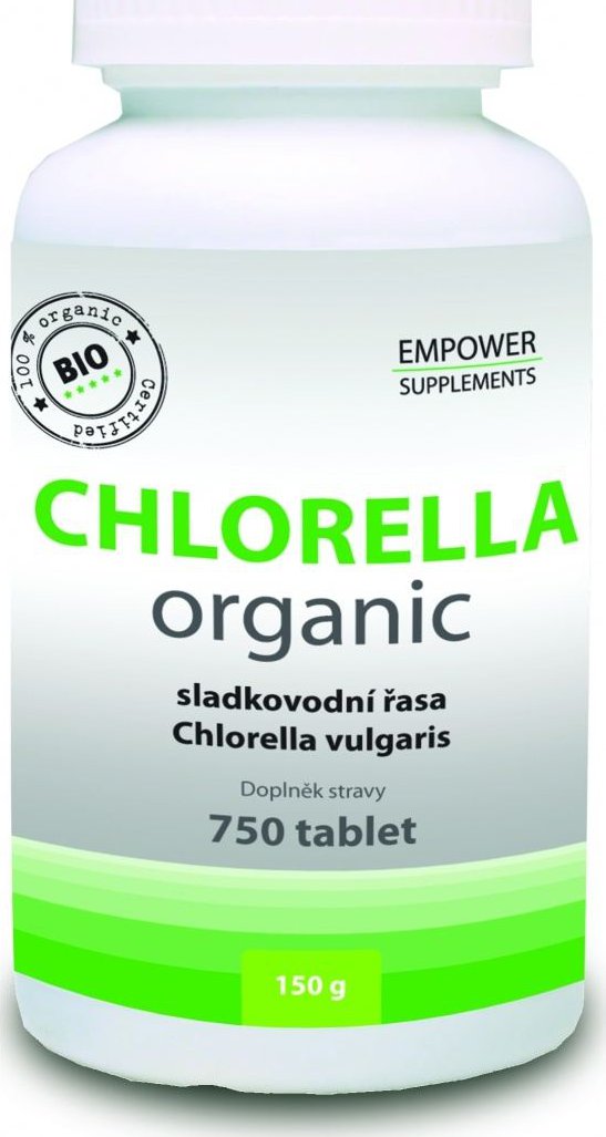 Empower Supplements Chlorella bio 750 tablet - Zbozi.cz