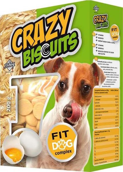 Dibaq Crazy Biscuits pro psy 180 g od 34 Kč - Zbozi.cz